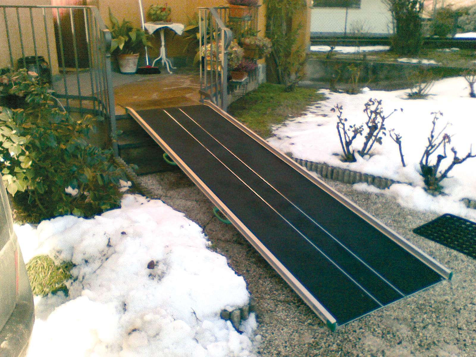 Pevné nájezdové rampy